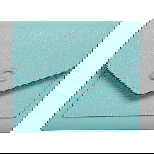 COACH Tonal C Hardware Crossgrain Leather Wyn Small Wallet | endource