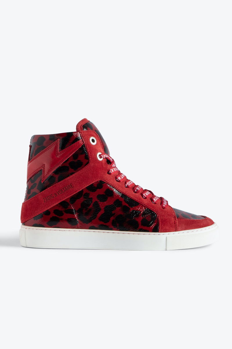 ZADIG & VOLTAIRE High Flash High-Top Trainers in Power | endource