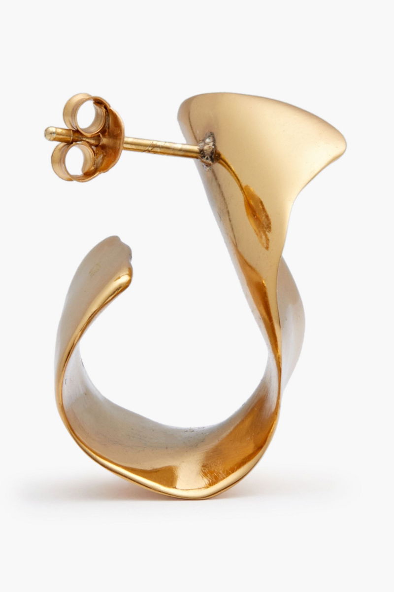 CORNELIA WEBB Gold-Plated Earrings in Metallic | Endource