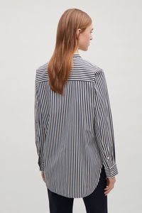 COS Waisted Striped Shirt | Endource