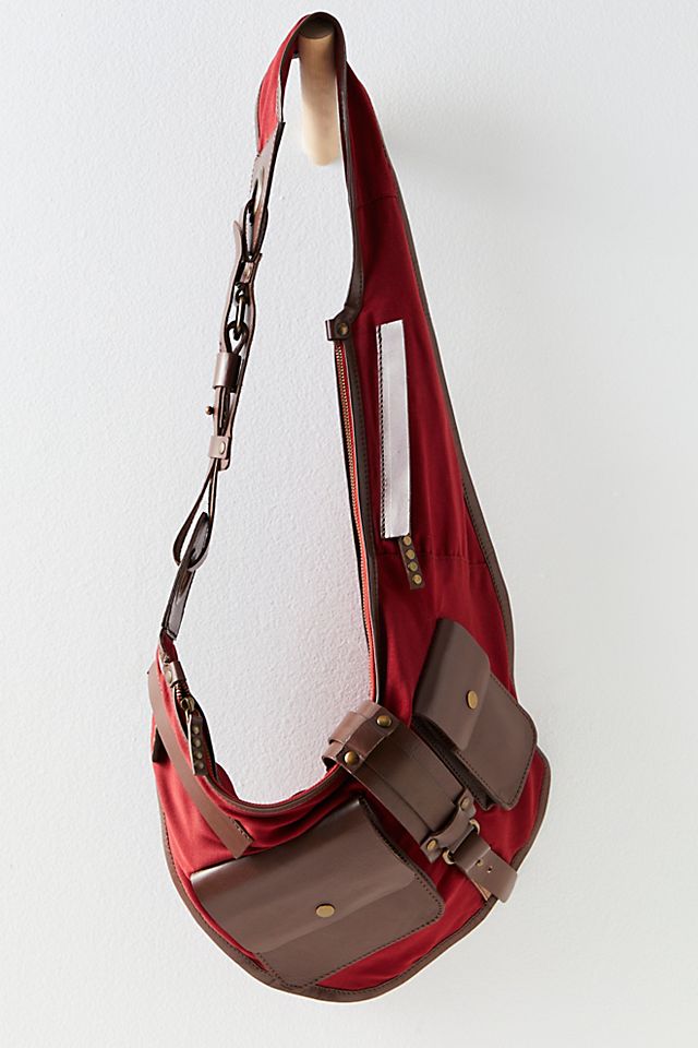 FREE PEOPLE FP Collection - Blue Ridge Sling in Rusted Red Combo | Endource