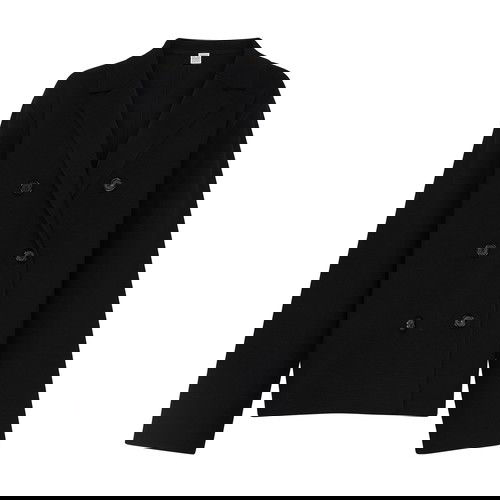 TOTEME Wool Blazer in Black | endource