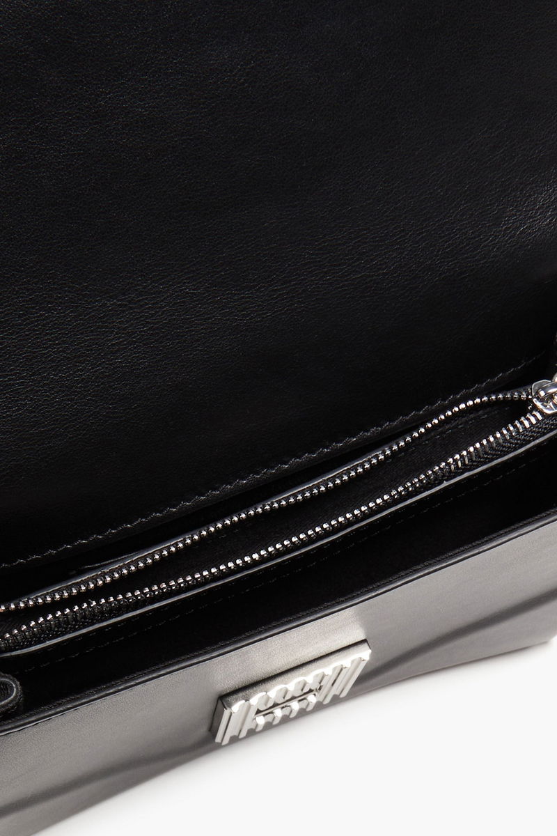 IRO Leather Shoulder Bag in Black | Endource