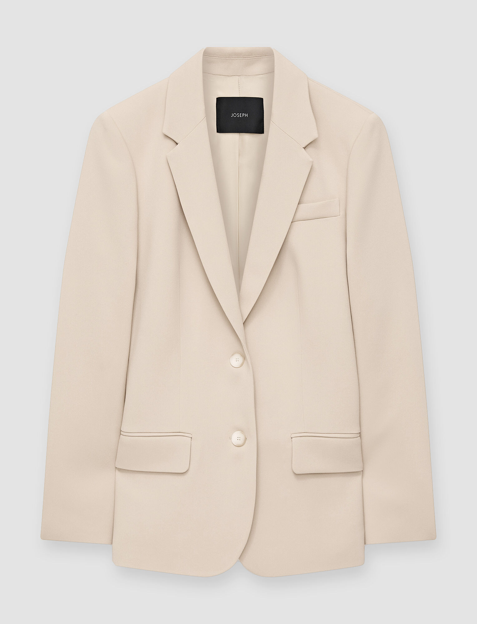 JOSEPH Comfort Cady Jackie Jacket in Parchment | Endource