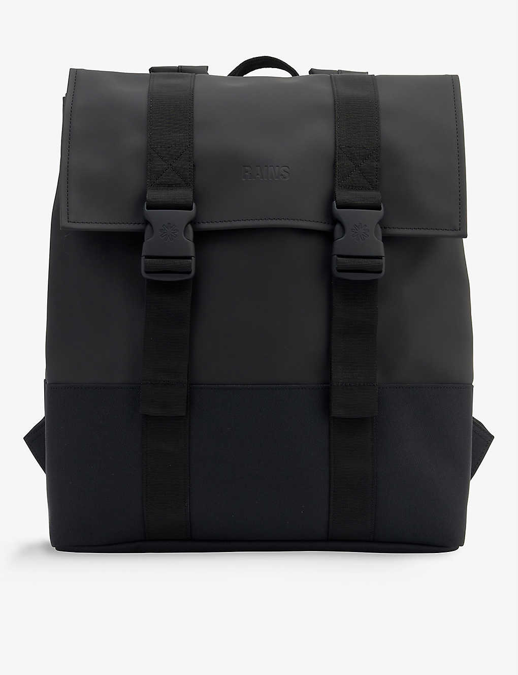 RAINS MSN Shell Backpack in BLACK | endource