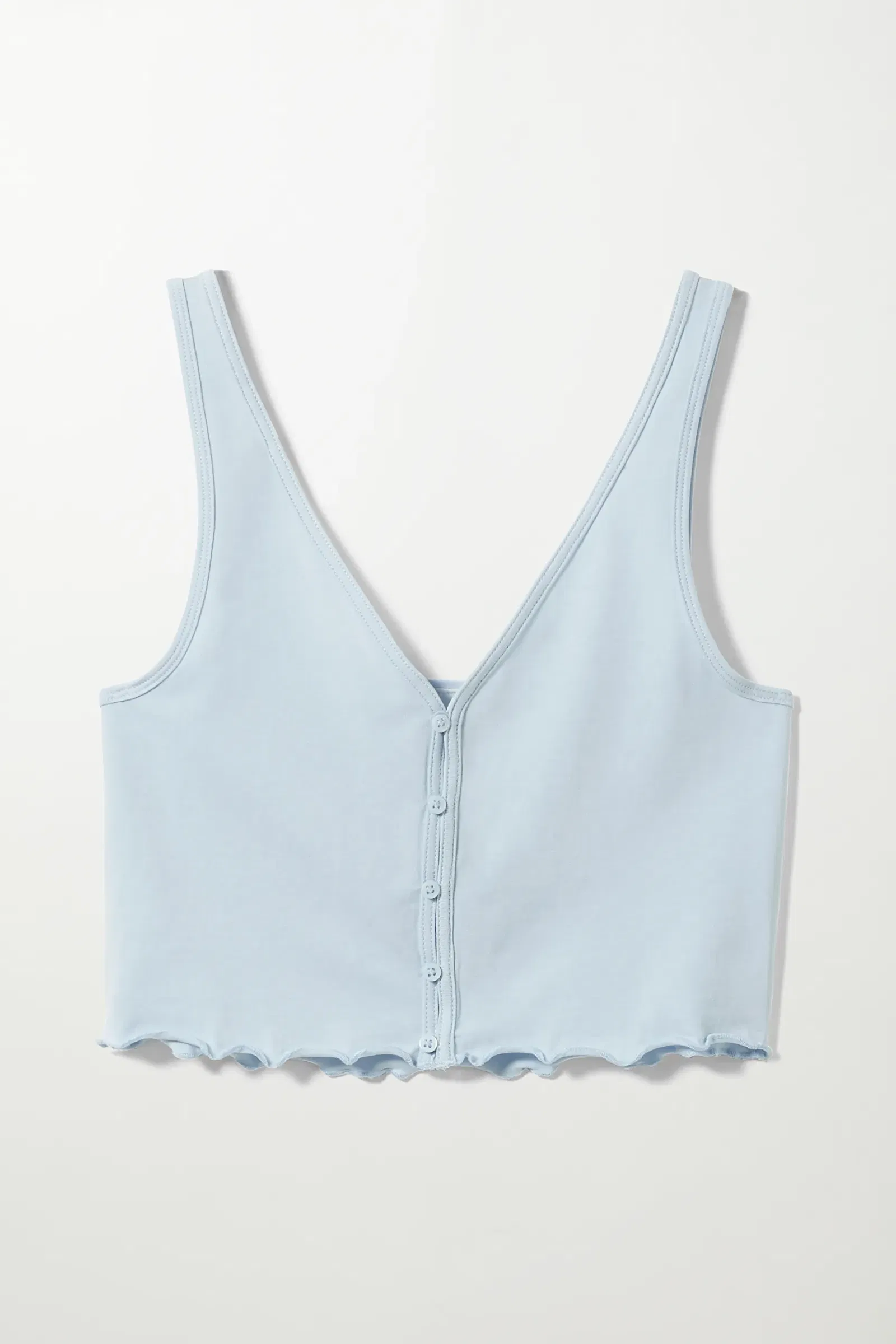 WEEKDAY Viola Crop Tank Top | endource
