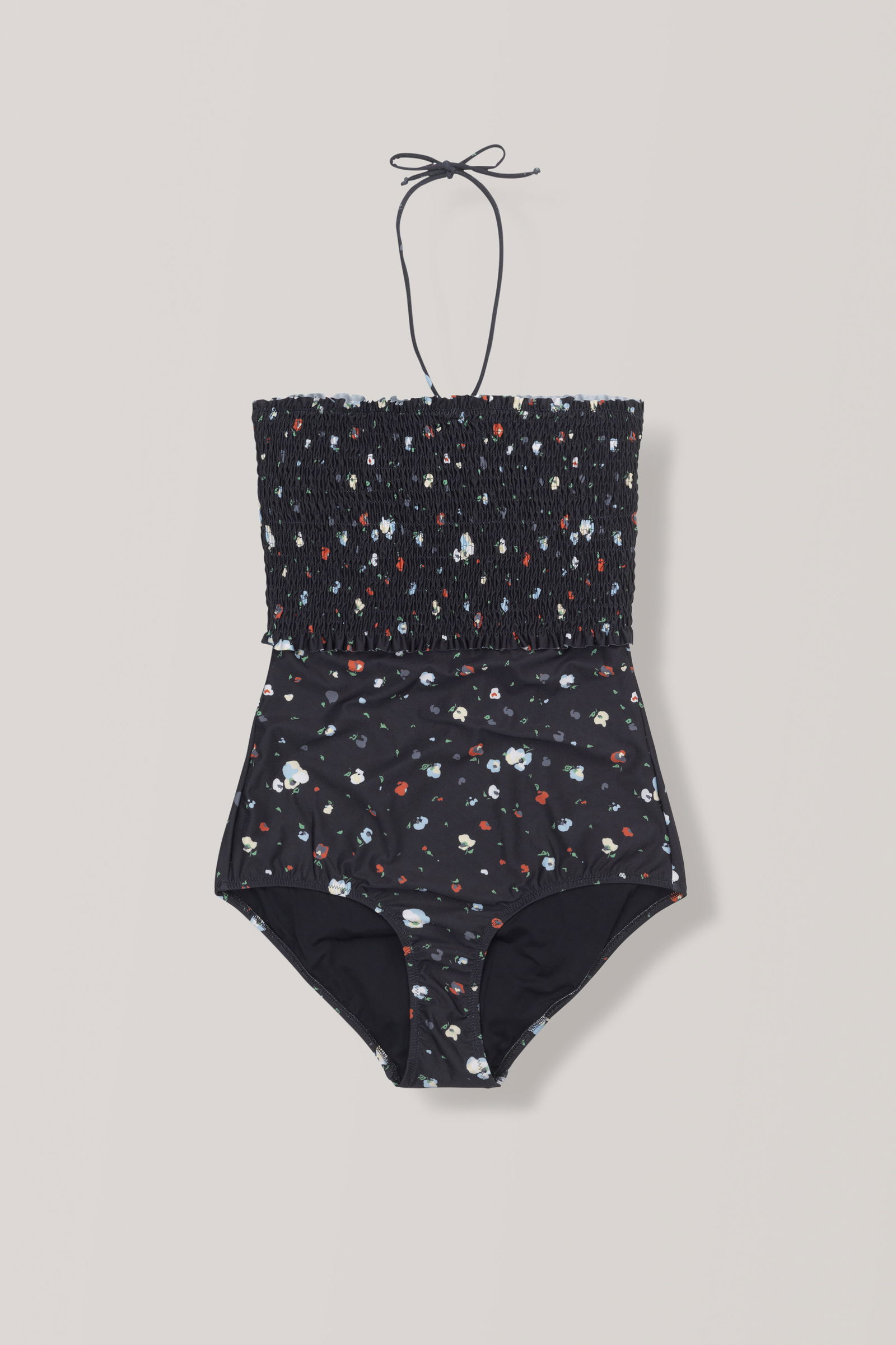 GANNI Ipanema Swimwear Swimsuit in Black | endource