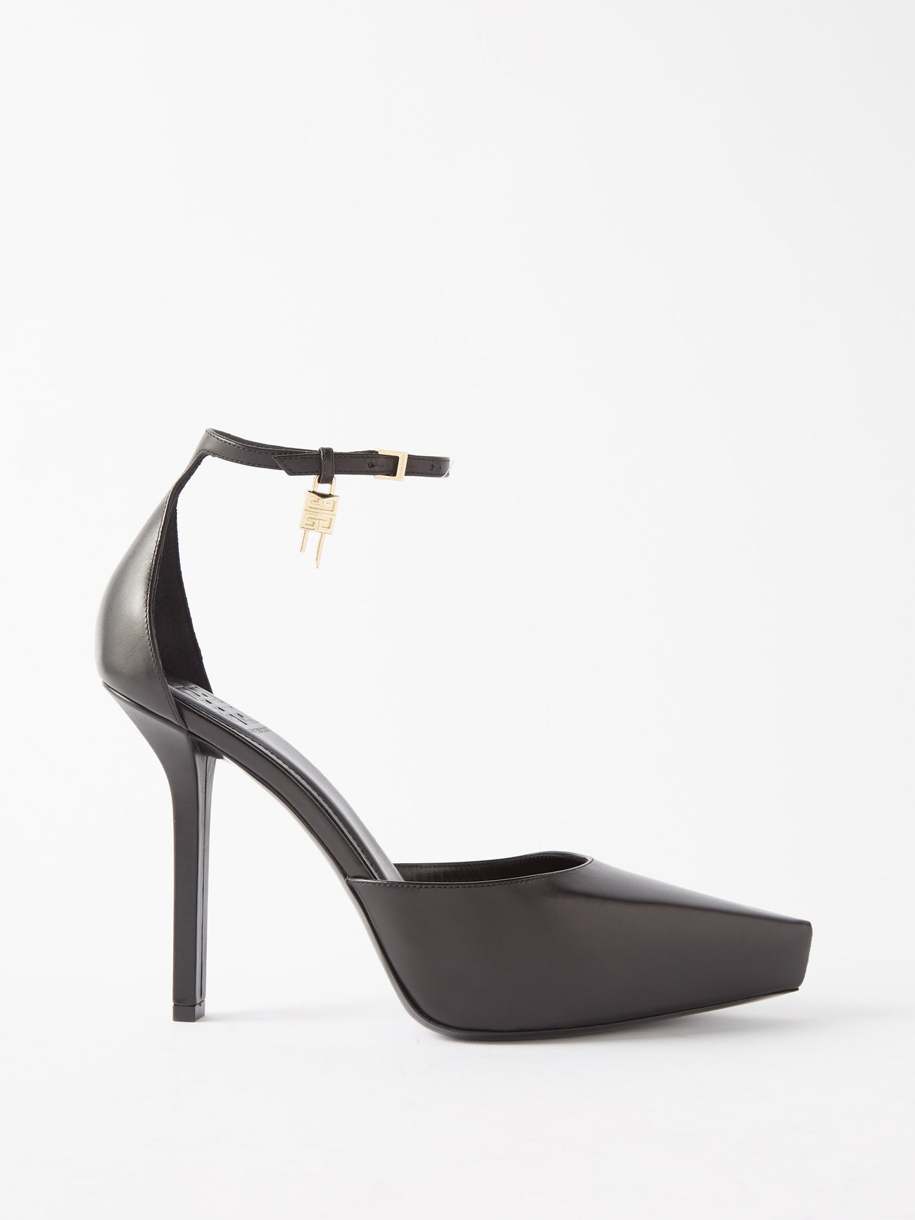 GIVENCHY G Lock 110 Leather Pumps in Black | endource