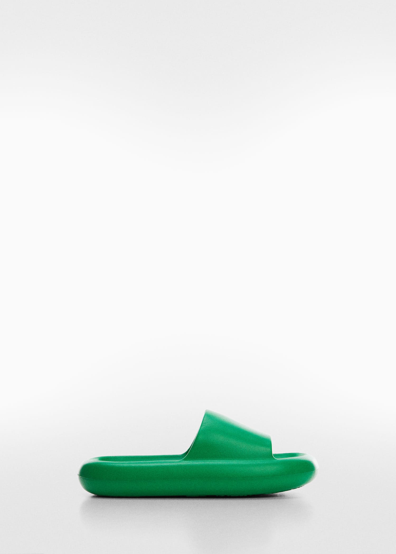 MANGO Mango x Simon Miller Platform Sandal in Green | endource