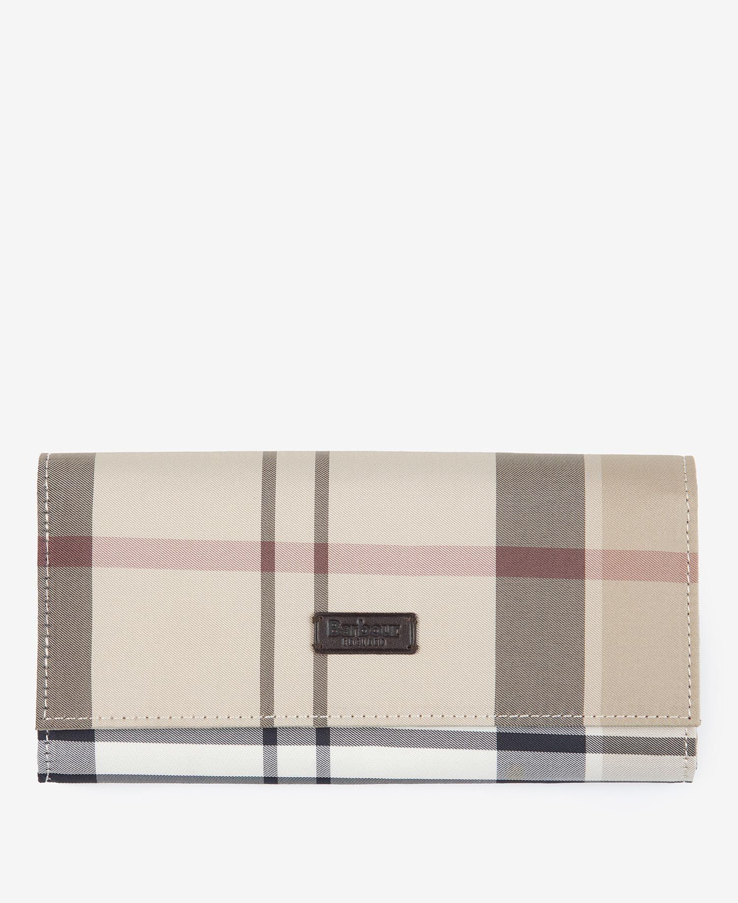 BARBOUR Barbour Witford Tartan Wallet in Rosewood Tartan | endource