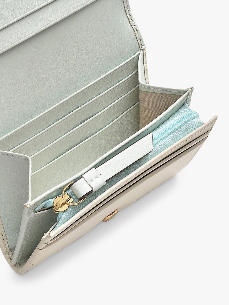 RADLEY Book Street Lavender Fields Small Flap Over Purse in Cloud/Multi ...