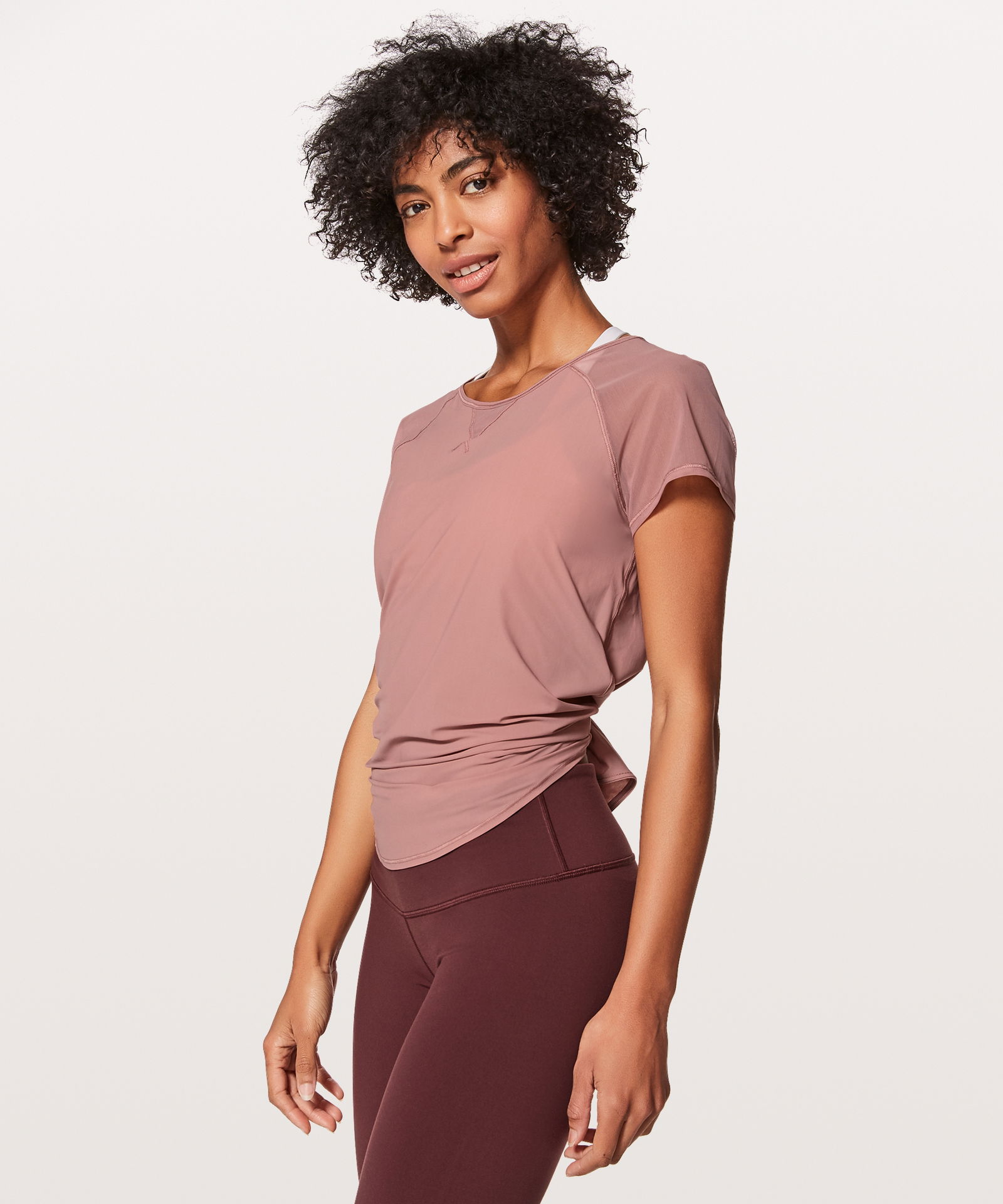Lululemon Mix And Mesh Tee | Endource
