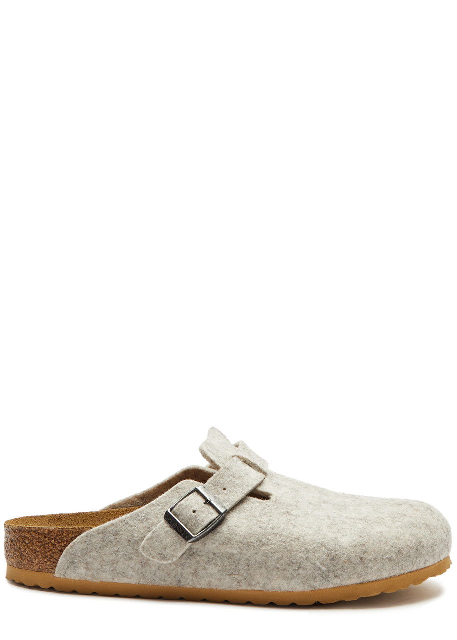 BIRKENSTOCK Boston Felt Sliders | Endource