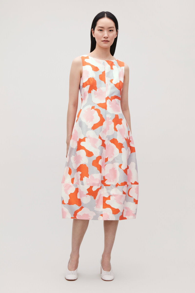 COS Printed Cocoon Dress | endource