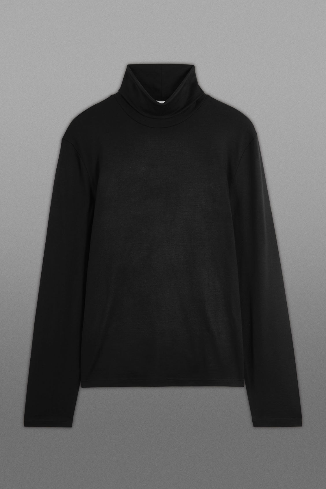 COS The Turtleneck Top in BLACK | Endource