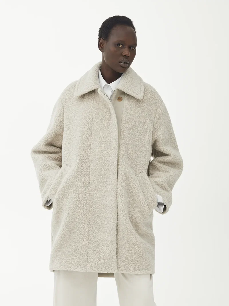 ARKET Oversized Pile Coat | endource
