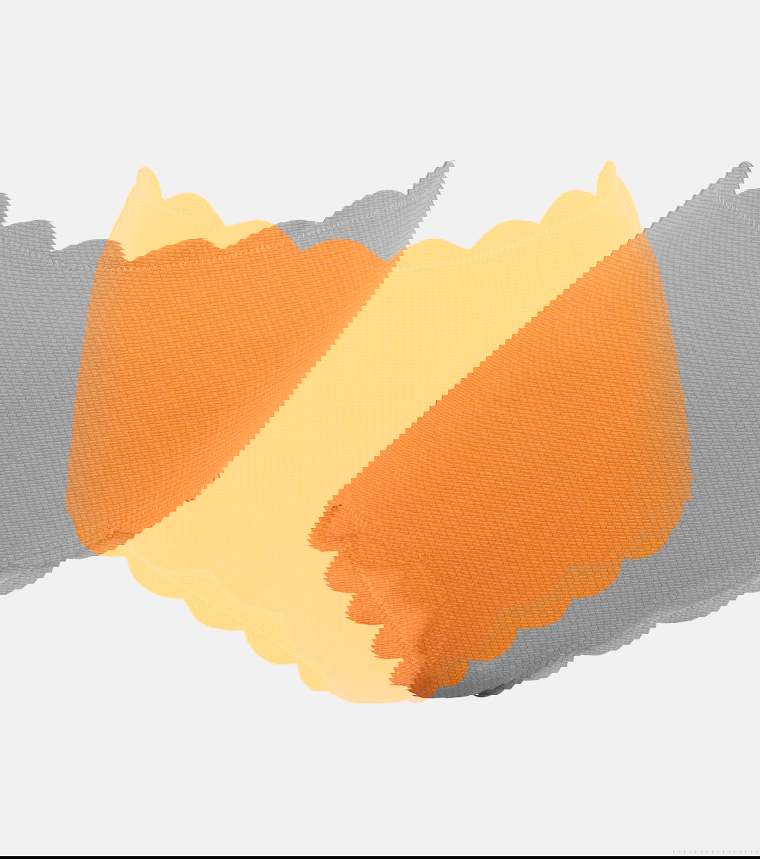 MARYSIA Santa Monica High-Rise Bikini Bottoms in Orange | endource