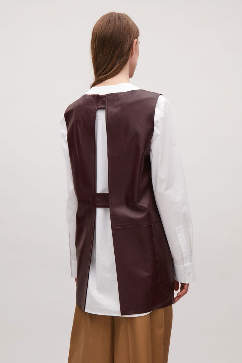 COS Open-Back Tunic Top | endource