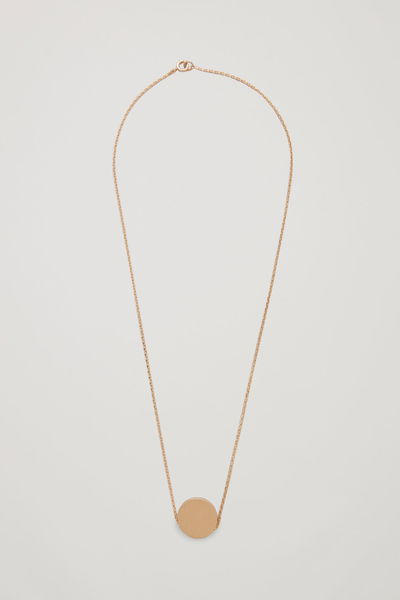 COS Circle Pendant Necklace | endource