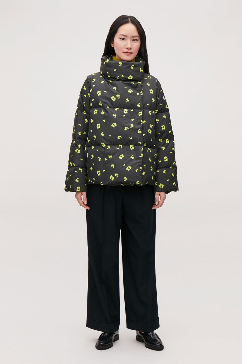COS Printed Puffer Jacket | endource