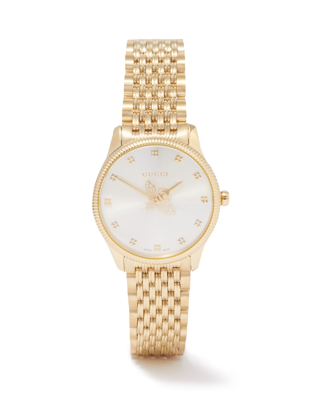 GUCCI G-Timeless Gold-PVD Watch in Gold | endource
