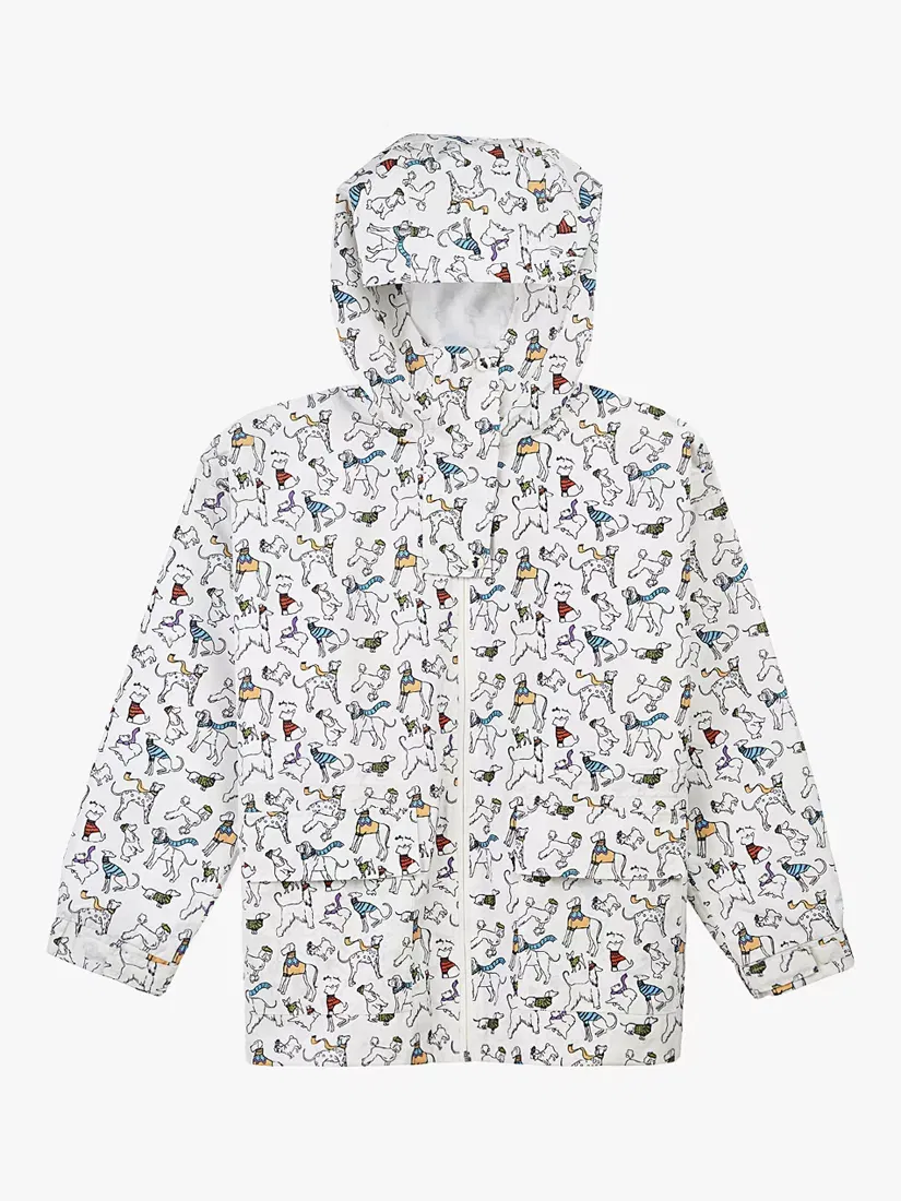 RADLEY Off On An Adventure Pac A Mac Jacket in Chalk | endource