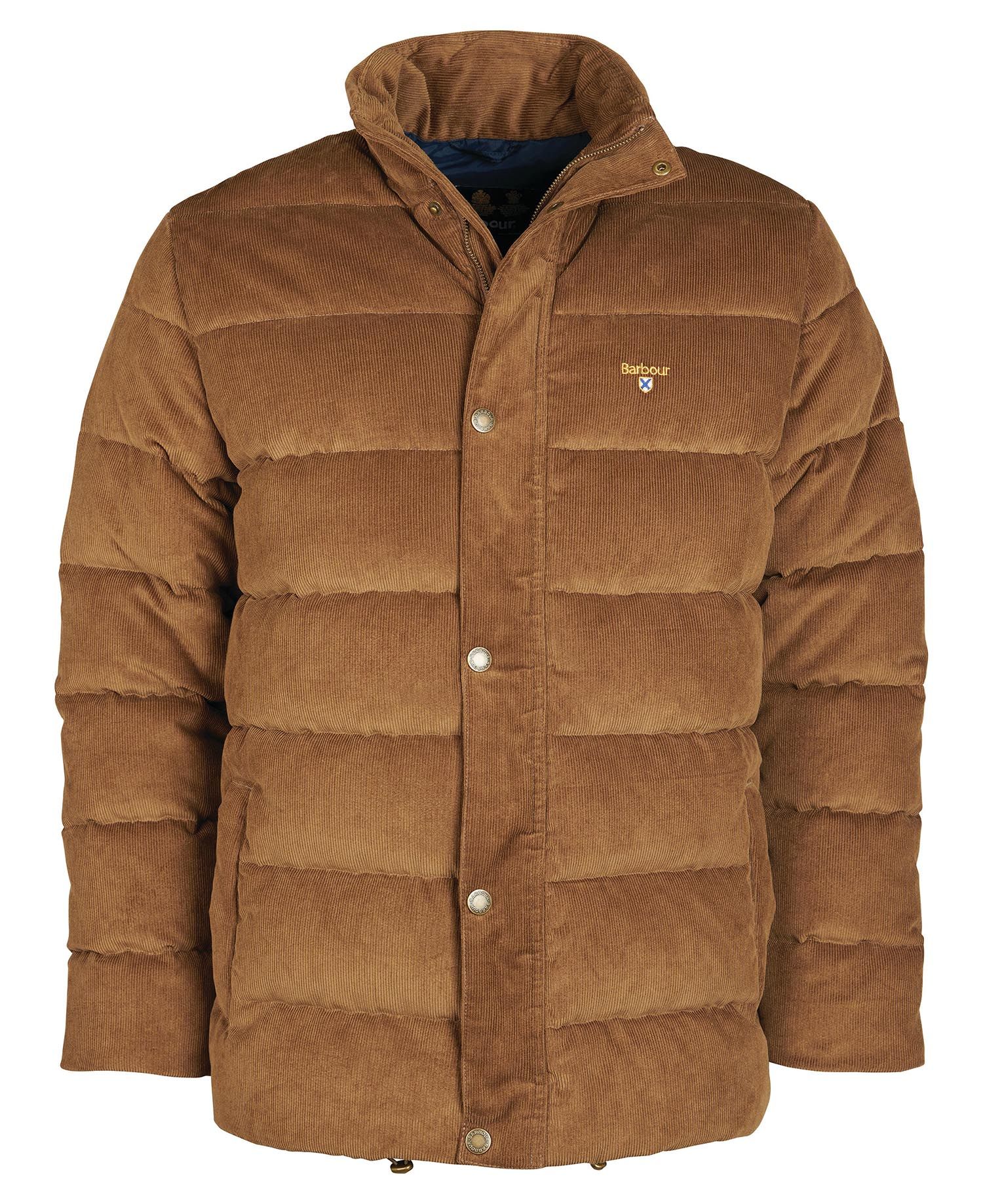 BARBOUR Crested Cord Baffle Quilted Jacket | endource