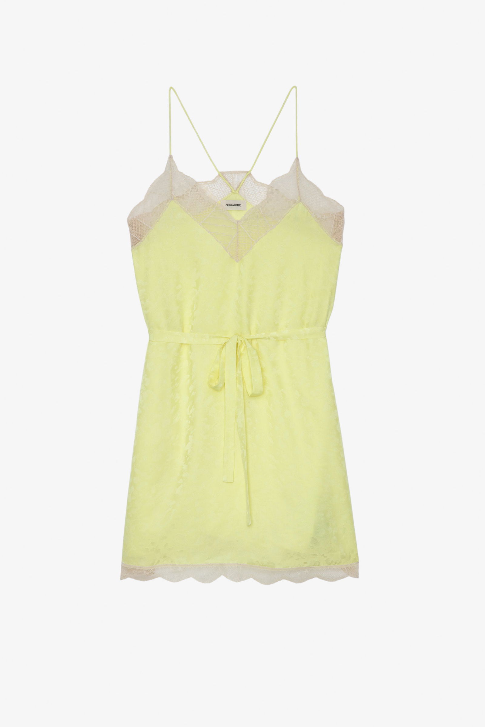 ZADIG & VOLTAIRE Ristyz Silk Dress in Light | endource