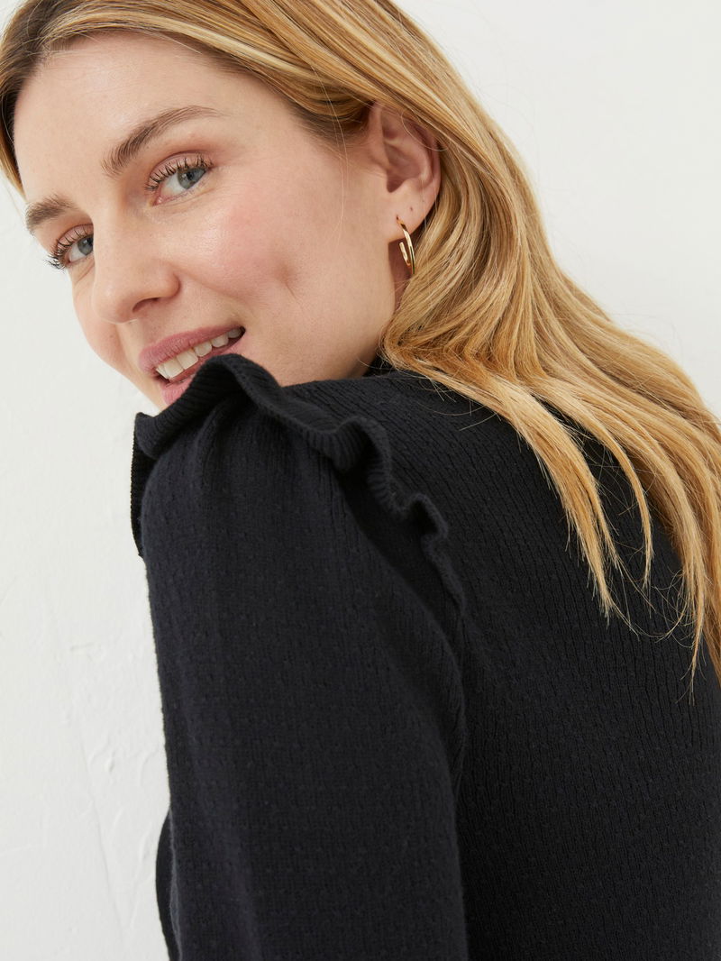 FATFACE Fiona Frill Long Sleeve Jumper | endource