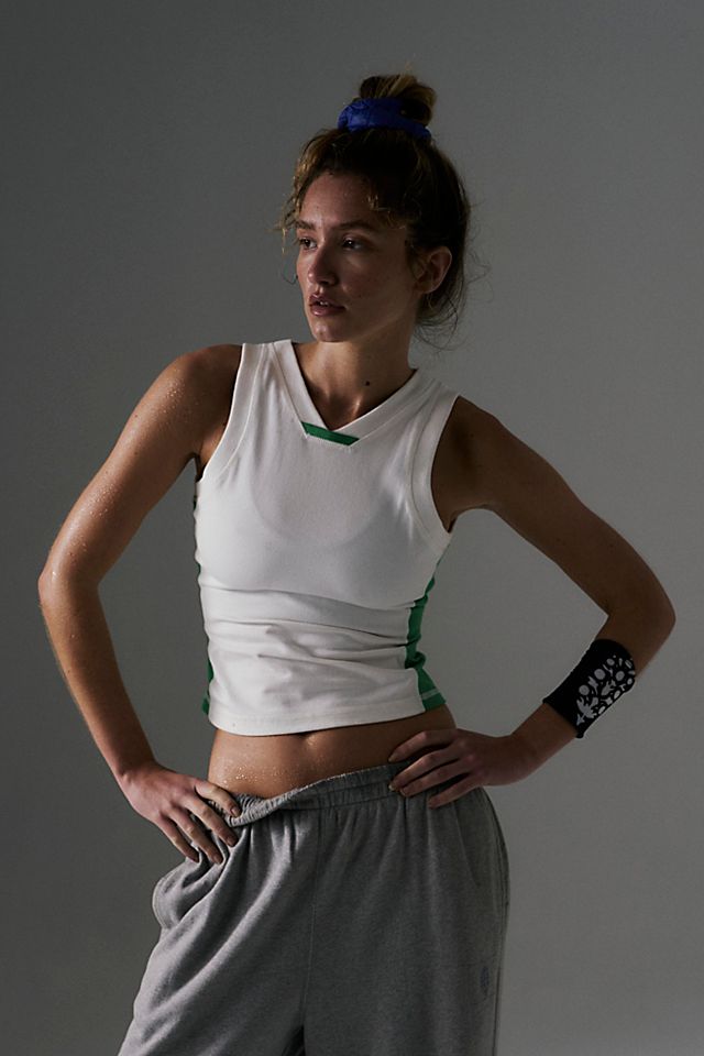FREE PEOPLE Powerwalk Tank in White | Endource