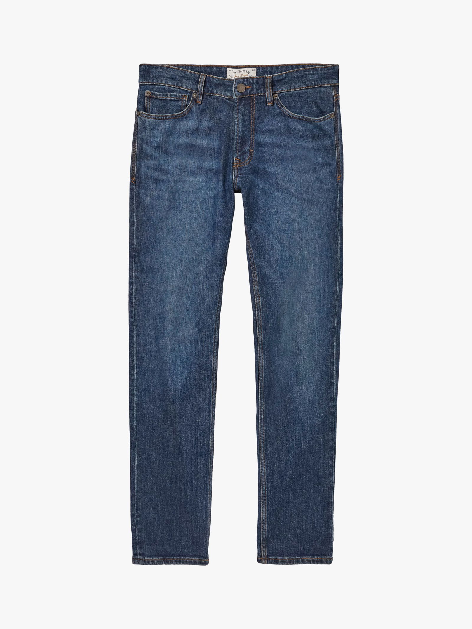 FATFACE Slim Fit Jeans in Mid Wash | endource