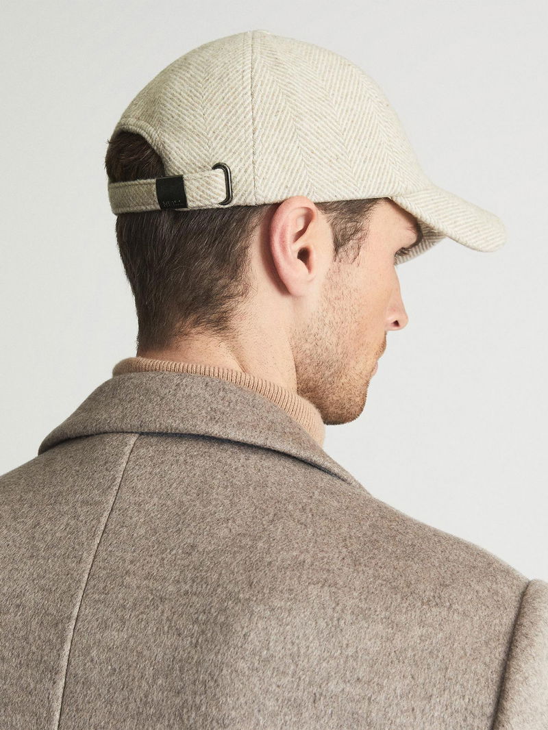 REISS Ashby Wool Blend Baseball Cap | Endource
