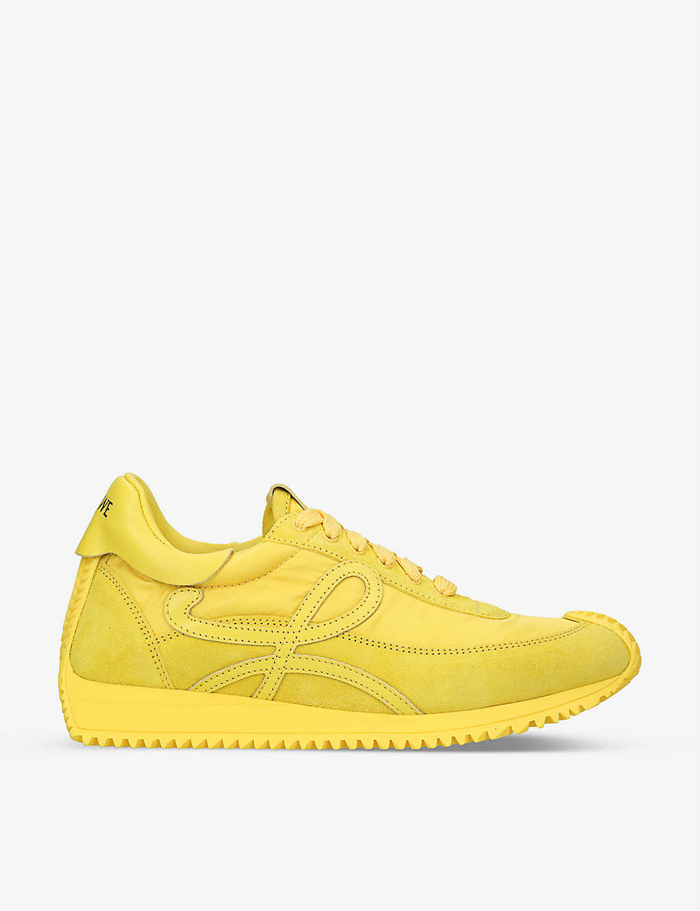 LOEWE Flow Runner Monogram-embossed Leather And Shell Trainers in ...
