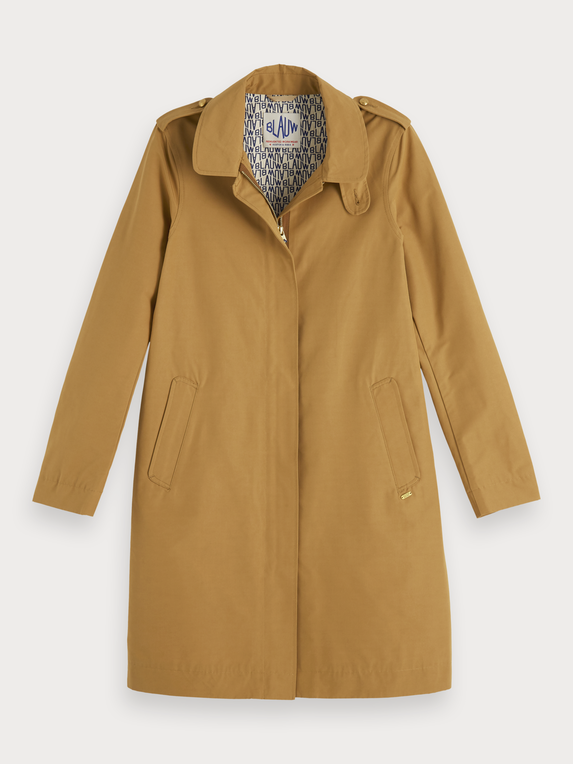 SCOTCH & SODA Classic Trench Coat in Apron Beige | endource