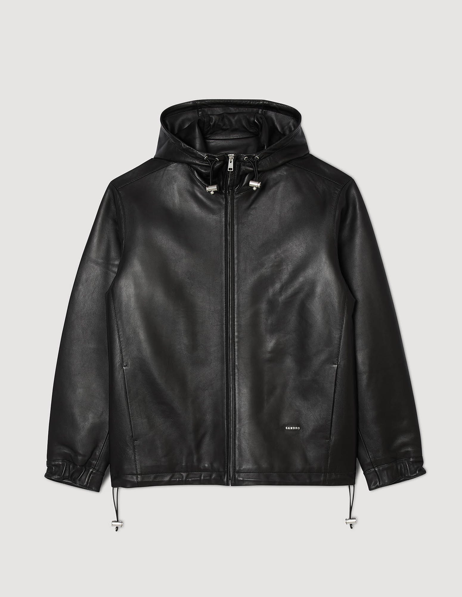 SANDRO Leather Jacket | Endource