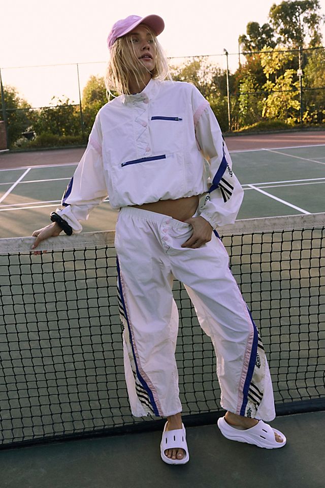 FREE PEOPLE Track In Action Pants in Ivory Combo | endource