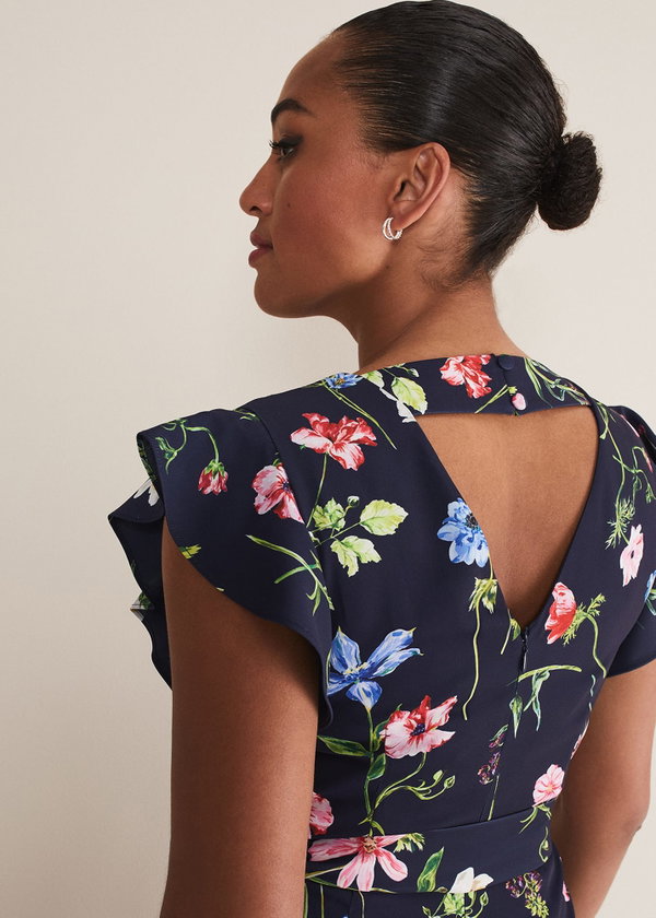 PHASE EIGHT Kallie Floral Wide Leg Jumpsuit | endource