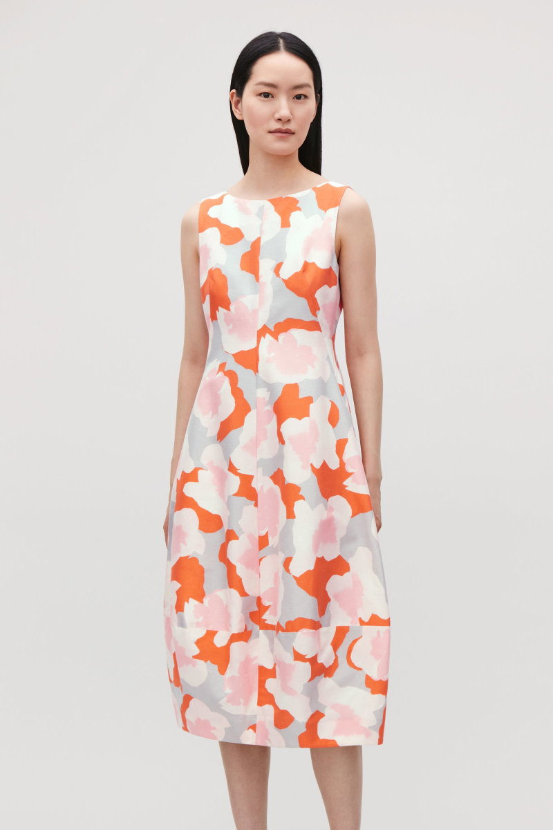 COS Printed Cocoon Dress | endource