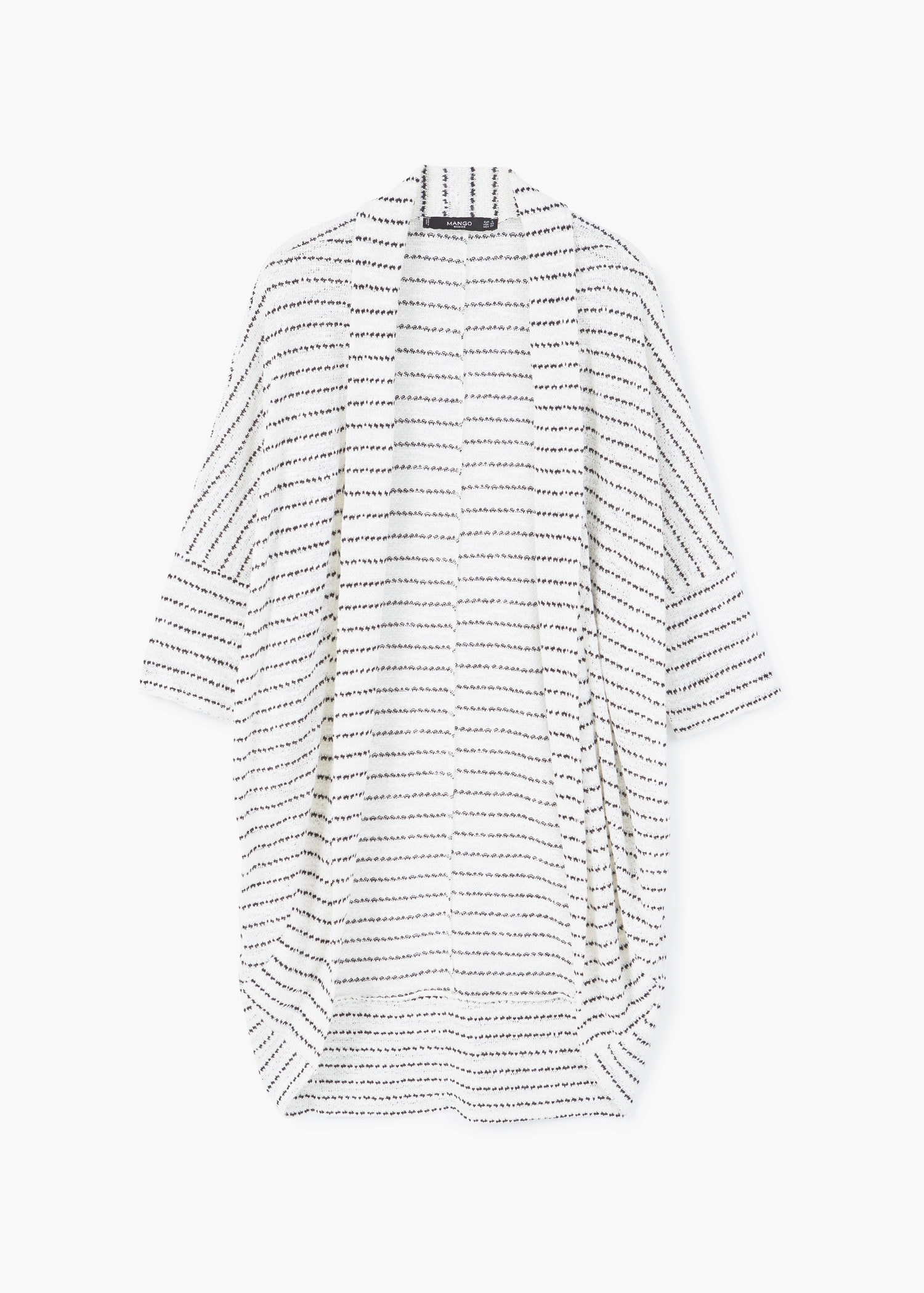 MANGO Striped Design Cardigan | Endource