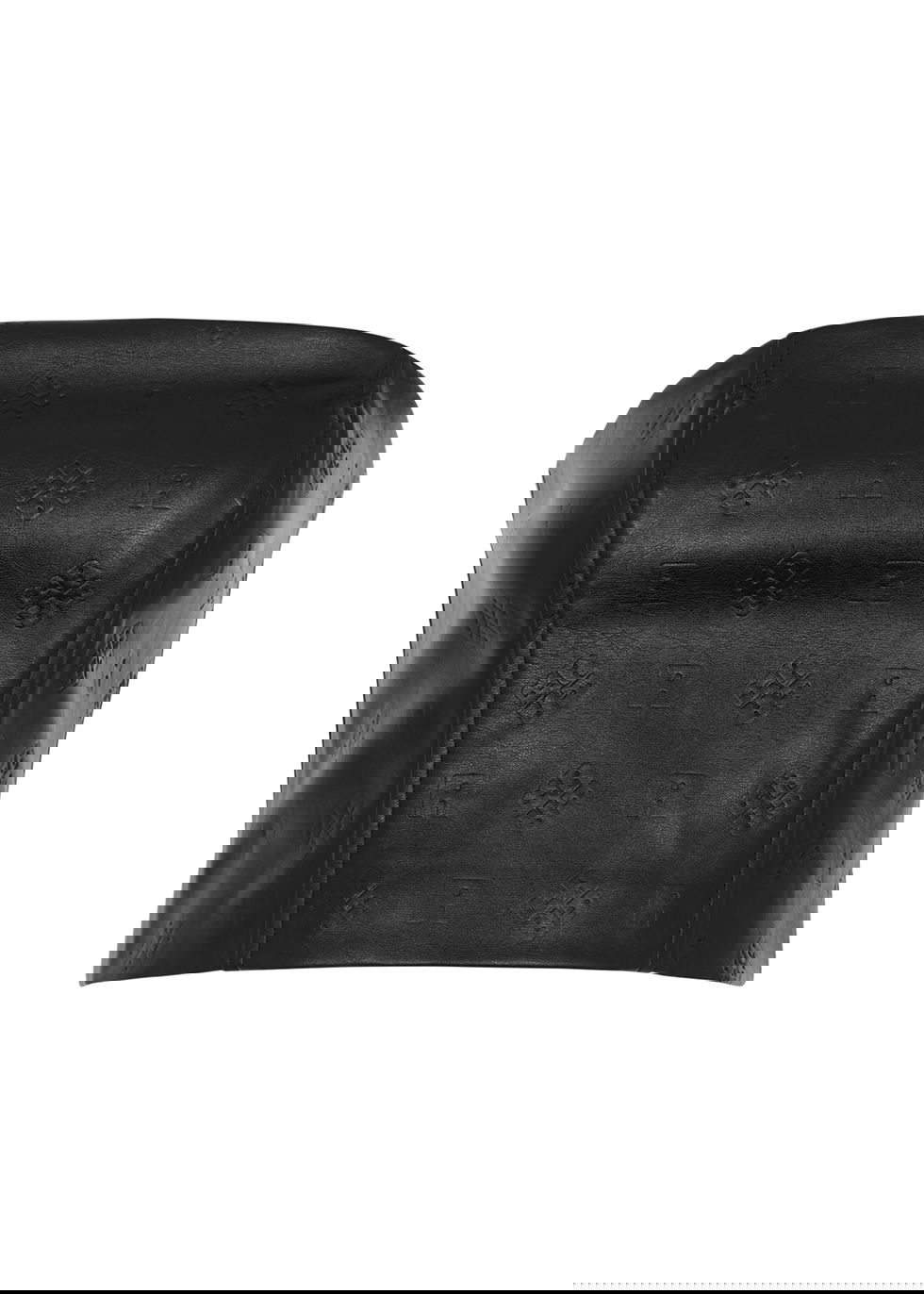 ROTATE BIRGER CHRISTENSEN Logo-Embossed Cropped Faux Leather Top | endource