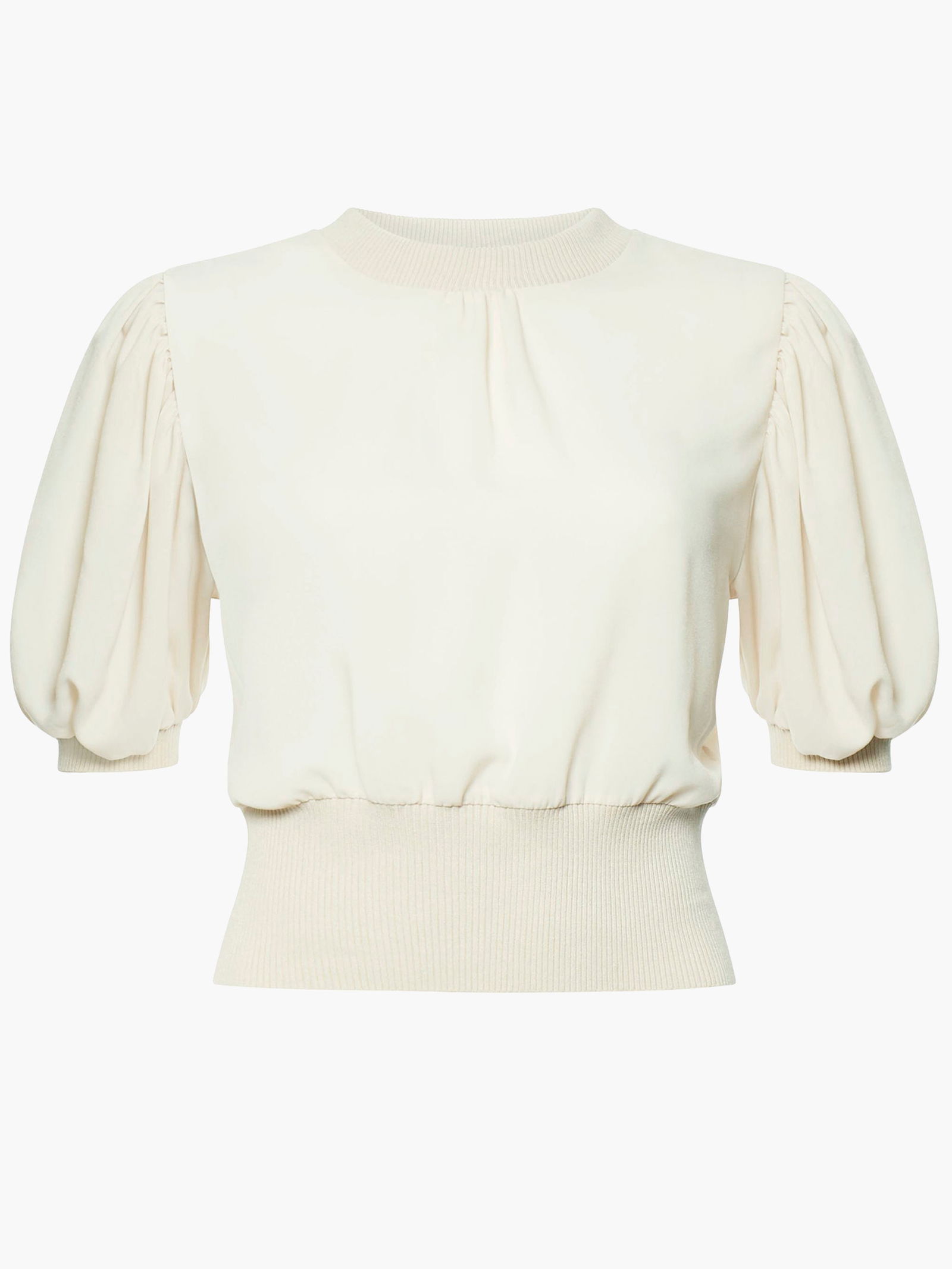 FRENCH CONNECTION Jenna Mix Knit Top | endource