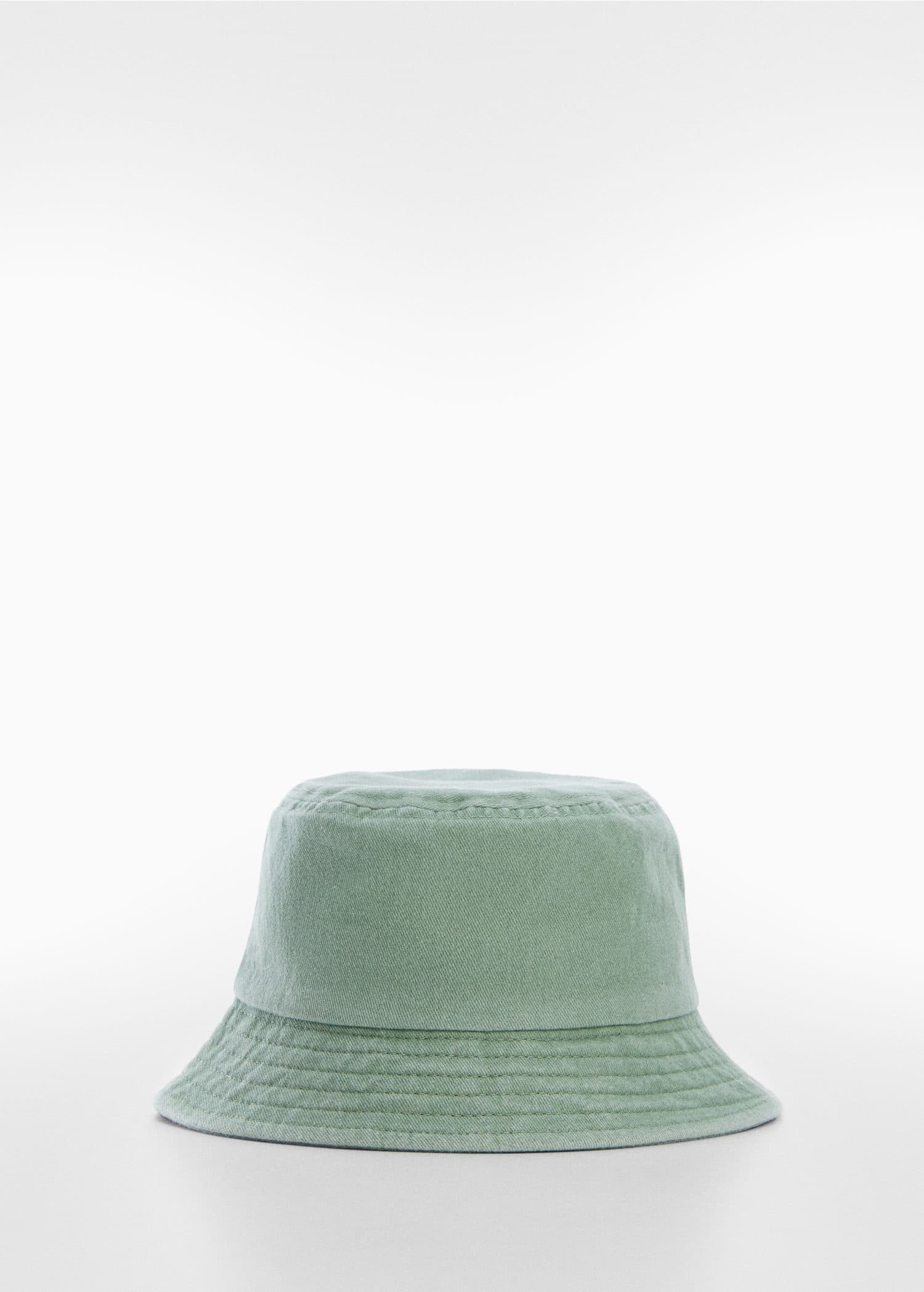 MANGO Bucket Hat in Mint Green | endource