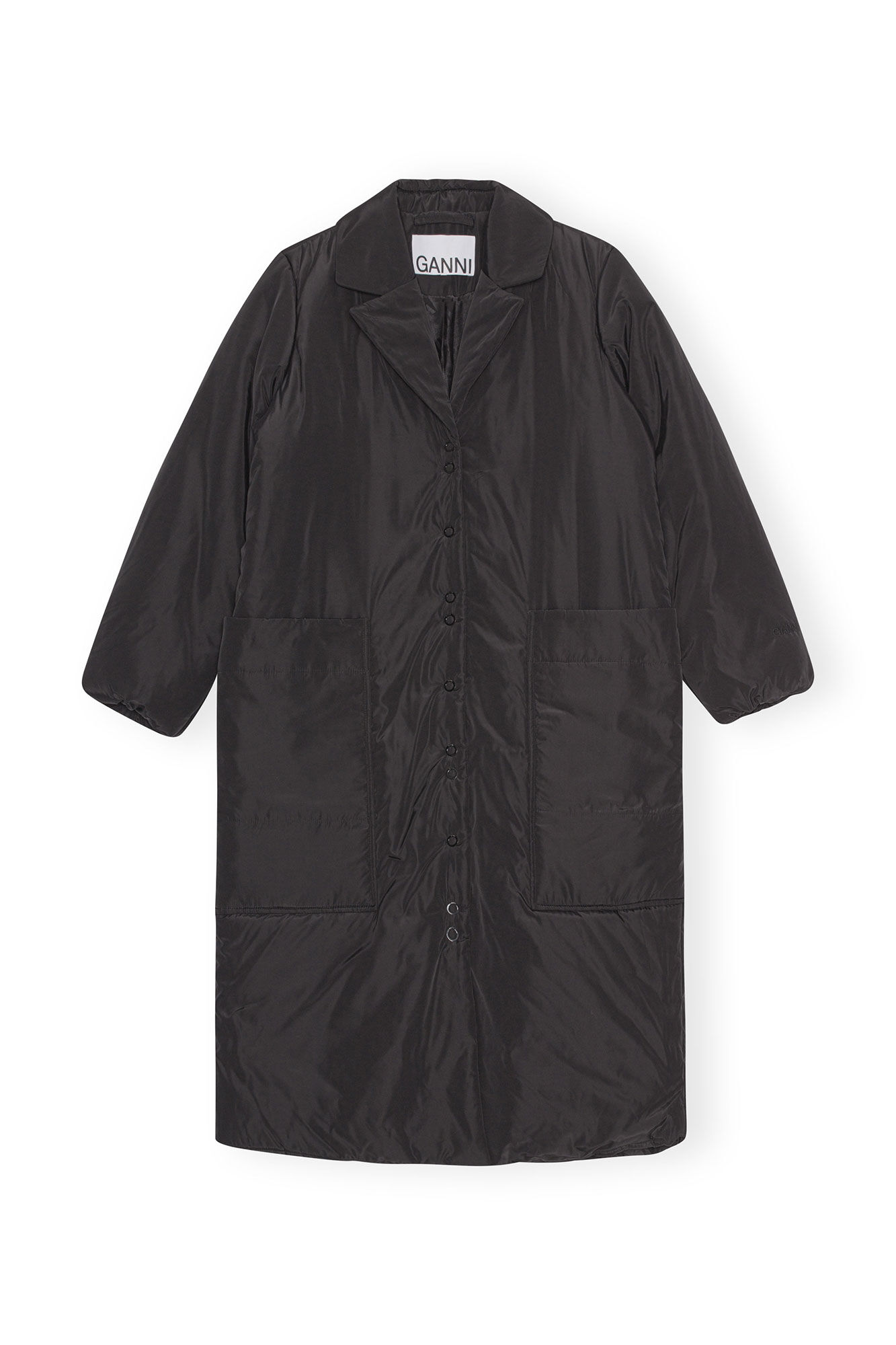 GANNI Light Padded Coat | endource