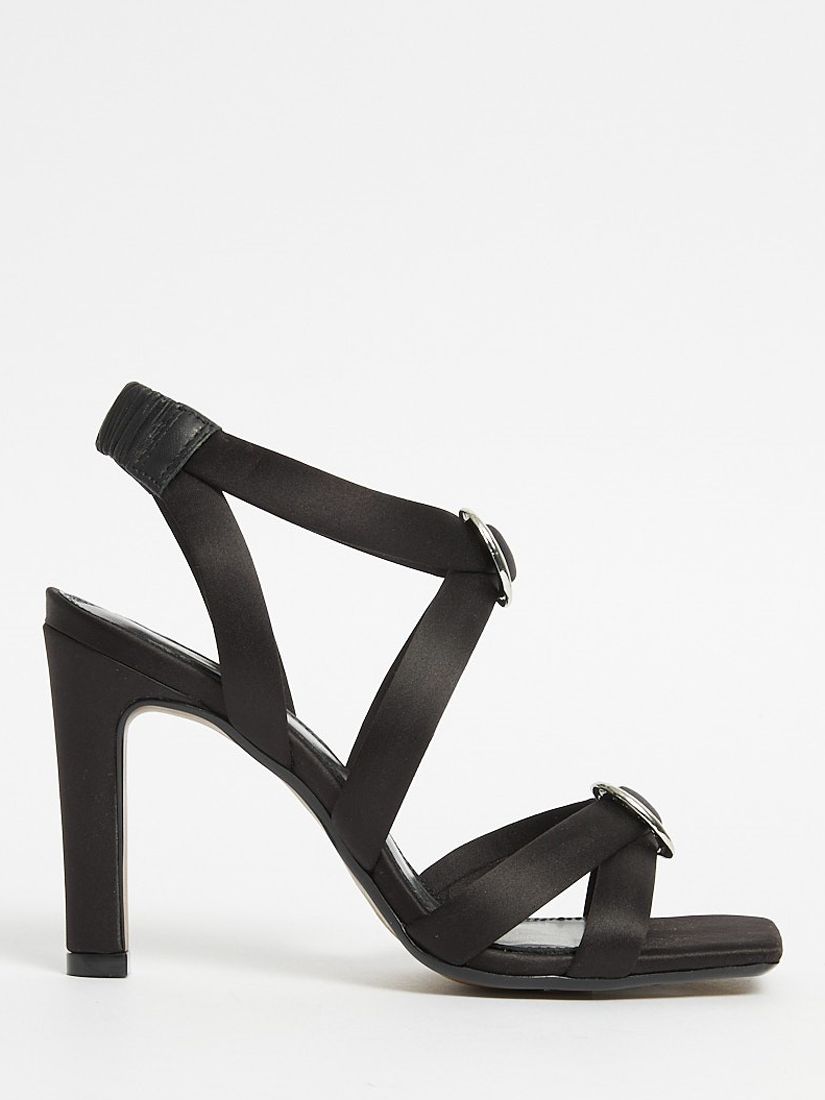 JIGSAW Franklin High Heeled Sandals in Black | Endource