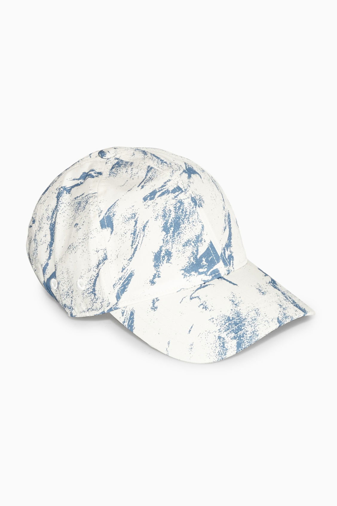 COS PRrinted Baseball Cap in WHITE | Endource