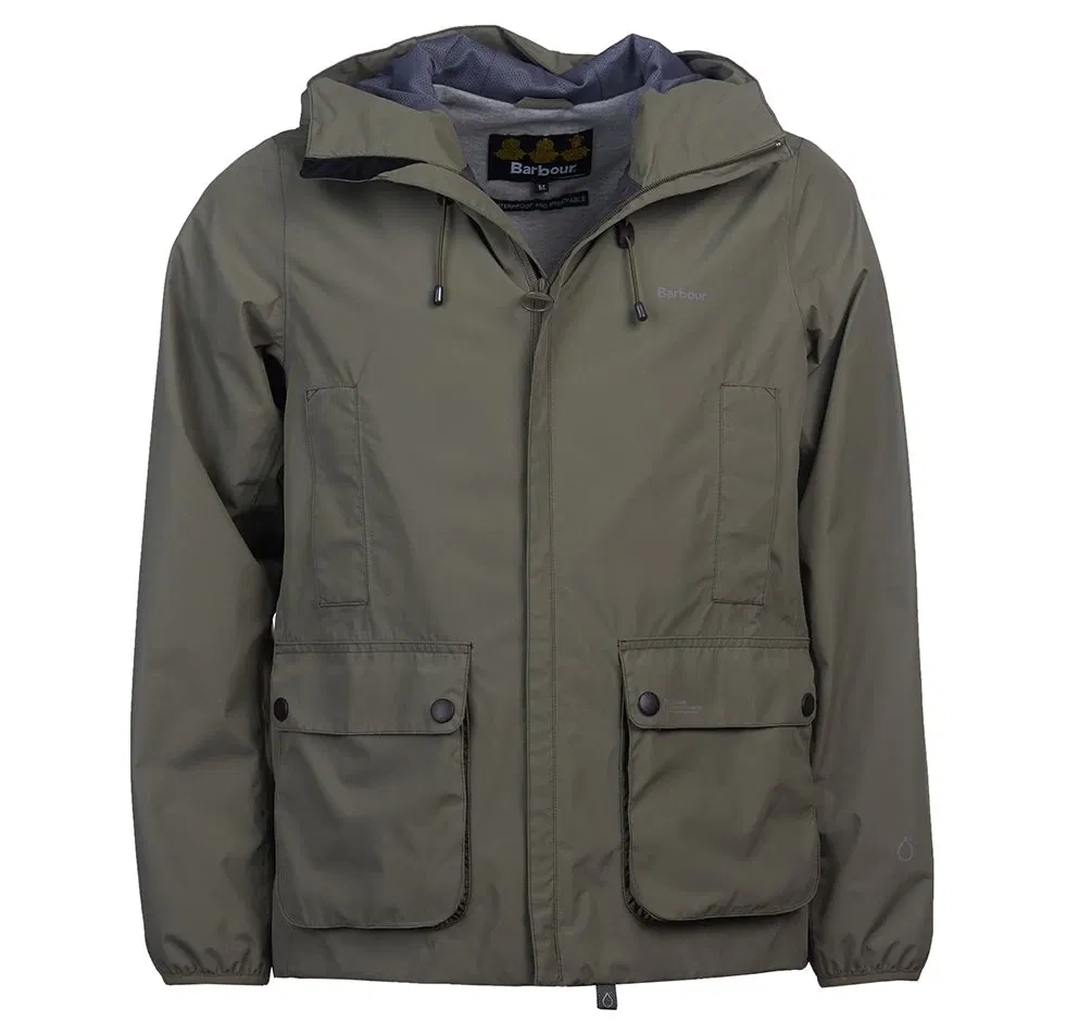 BARBOUR Bennett Waterproof Jacket in True Blue | Endource
