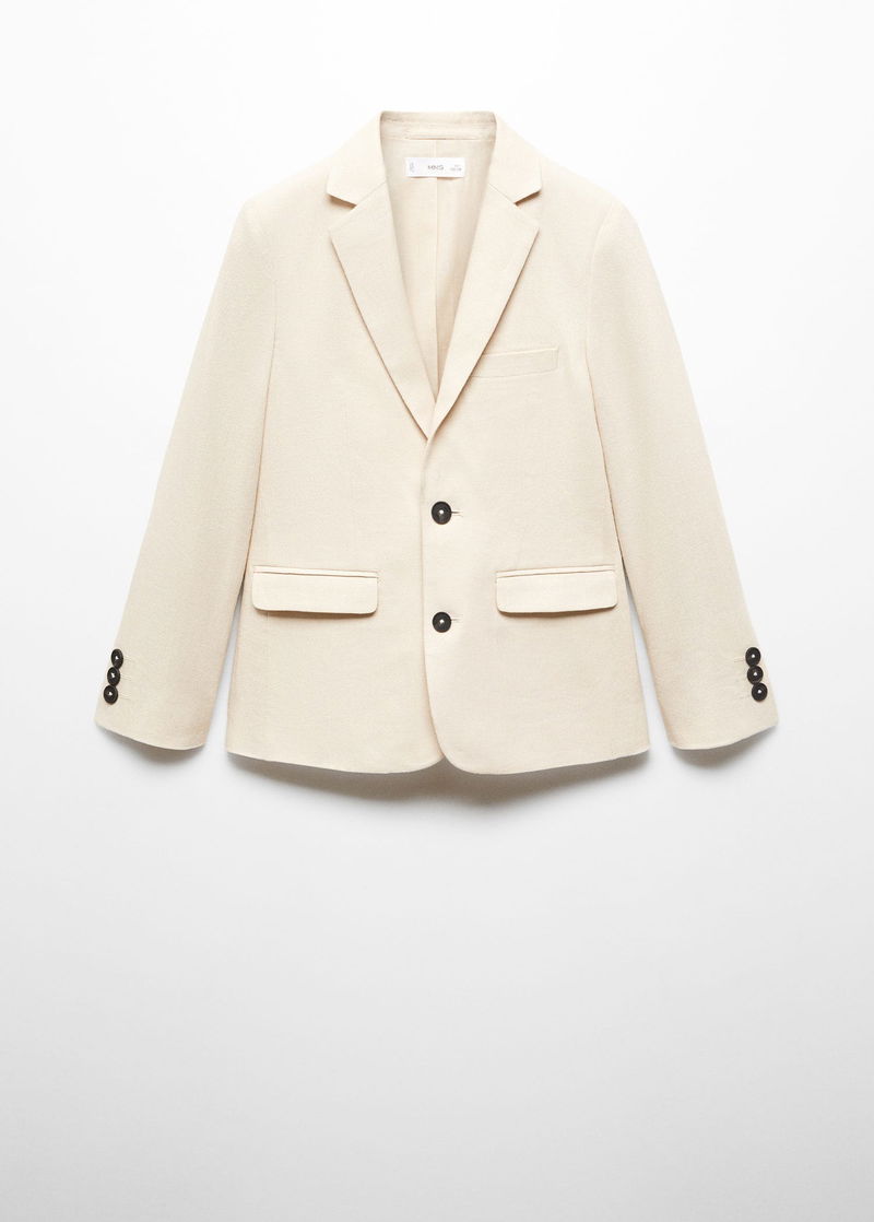 MANGO Linen Blazer Suit | Endource