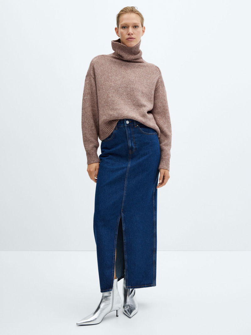 MANGO Amanda Turtle Neck Jumper | endource