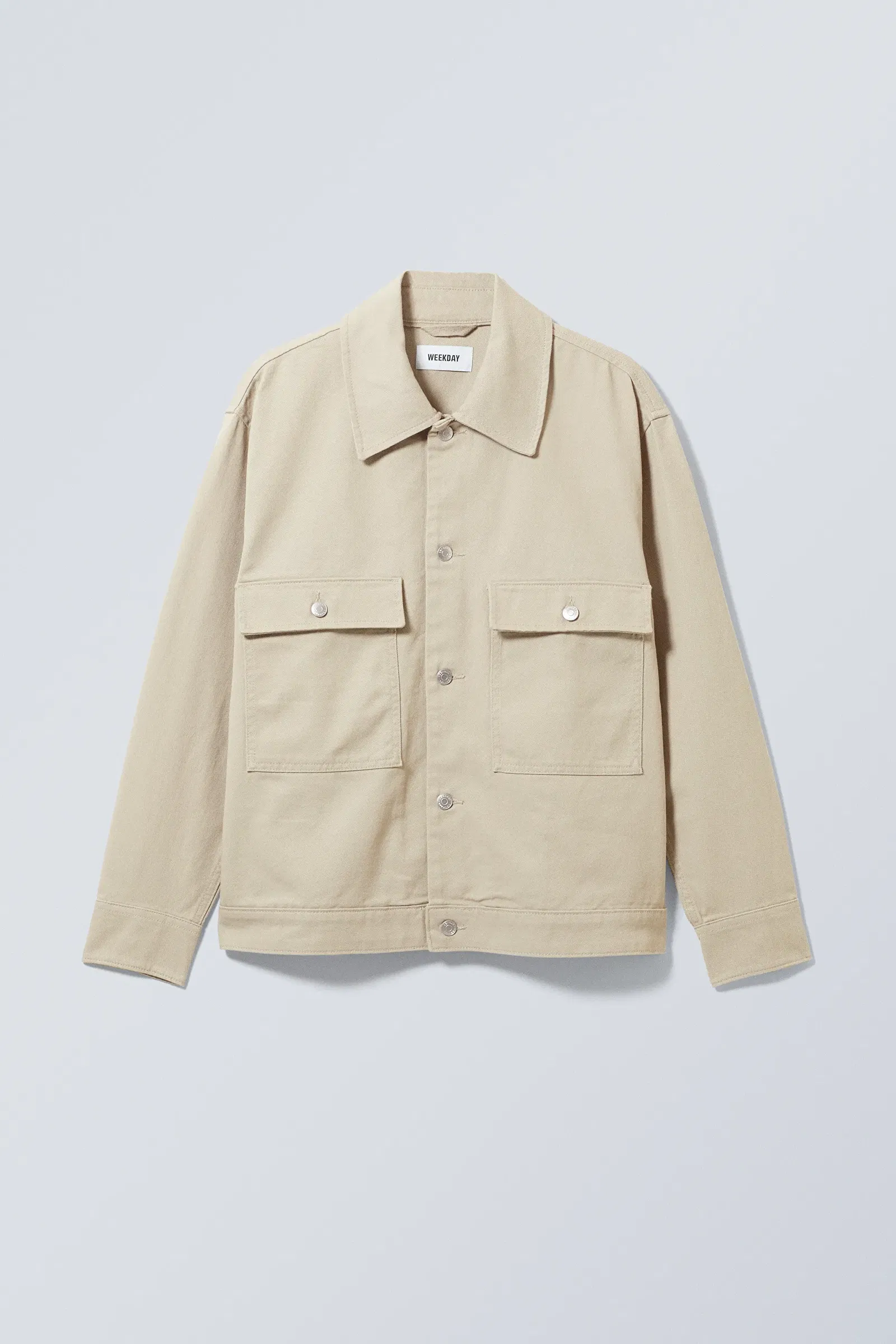 WEEKDAY Brian Workwear Jacket in Beige | endource