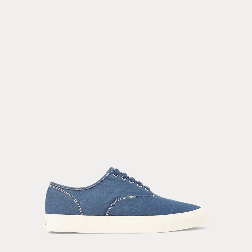 RALPH LAUREN RRL Canvas Trainer in Blue | Endource